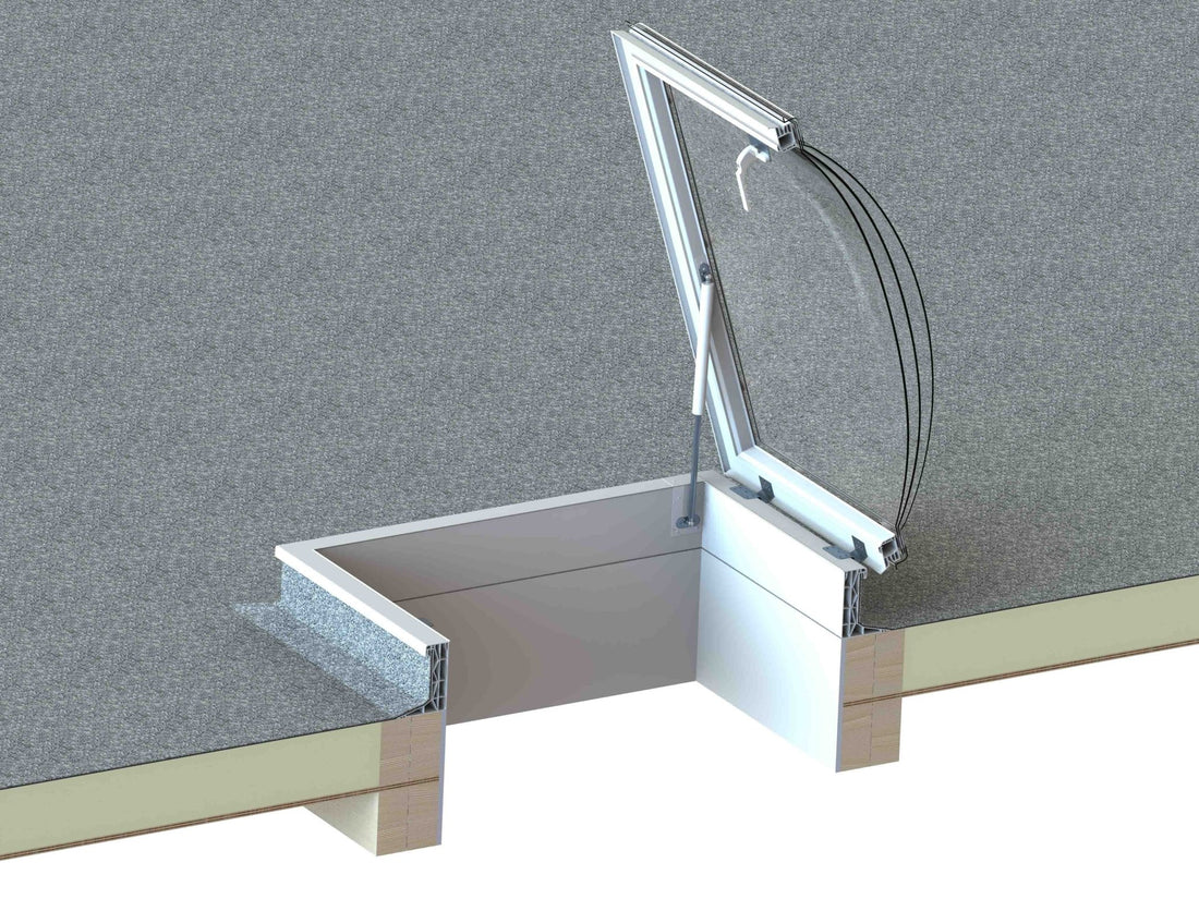 Thermadome Access Hatch Dome Rooflight